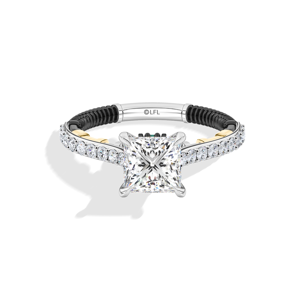 GALAXY STAR LAB GROWN DIAMONDS LUKE SKYWALKER™ Engagement Ring in 14K ...