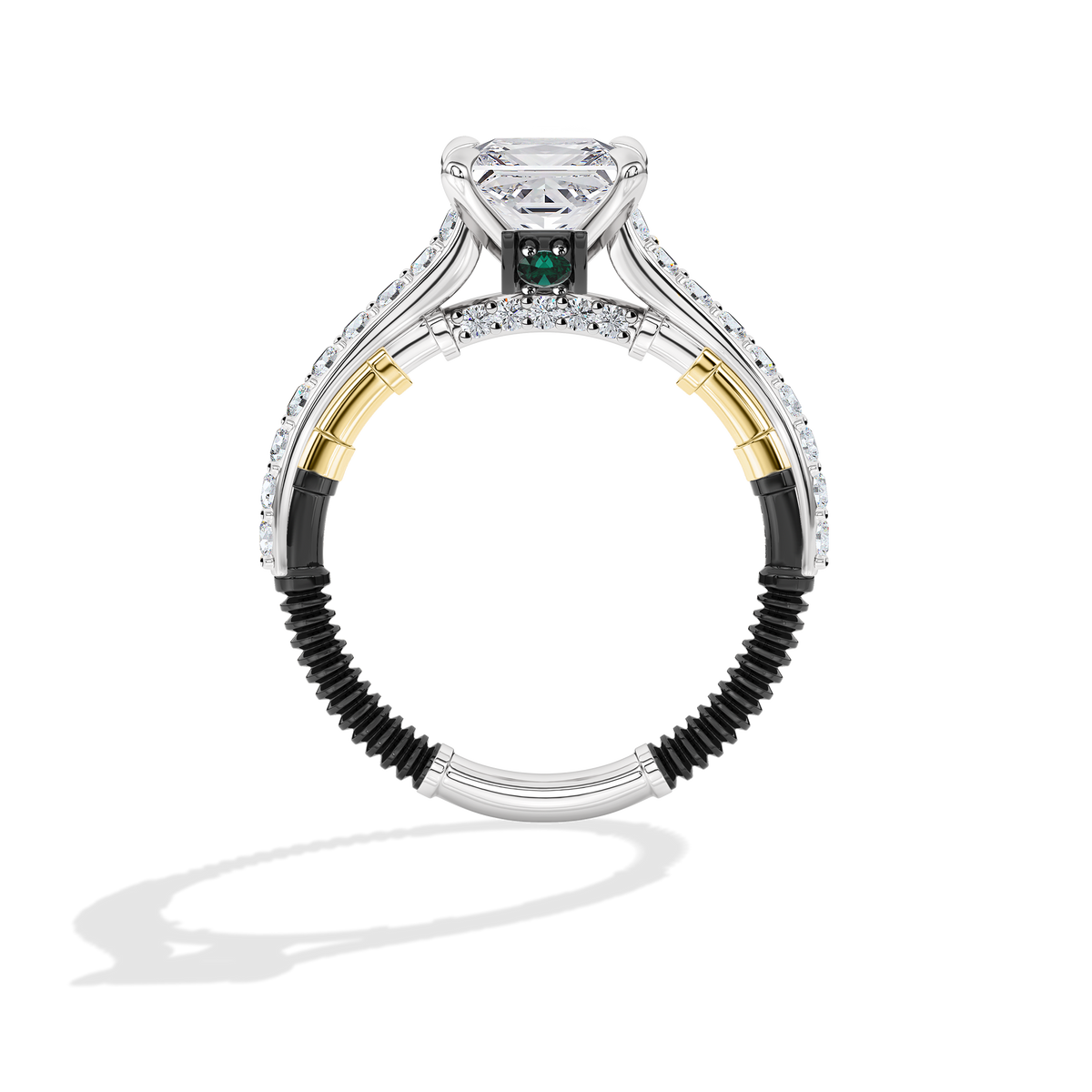 GALAXY STAR LAB GROWN DIAMONDS LUKE SKYWALKER™ Engagement Ring in 14K ...