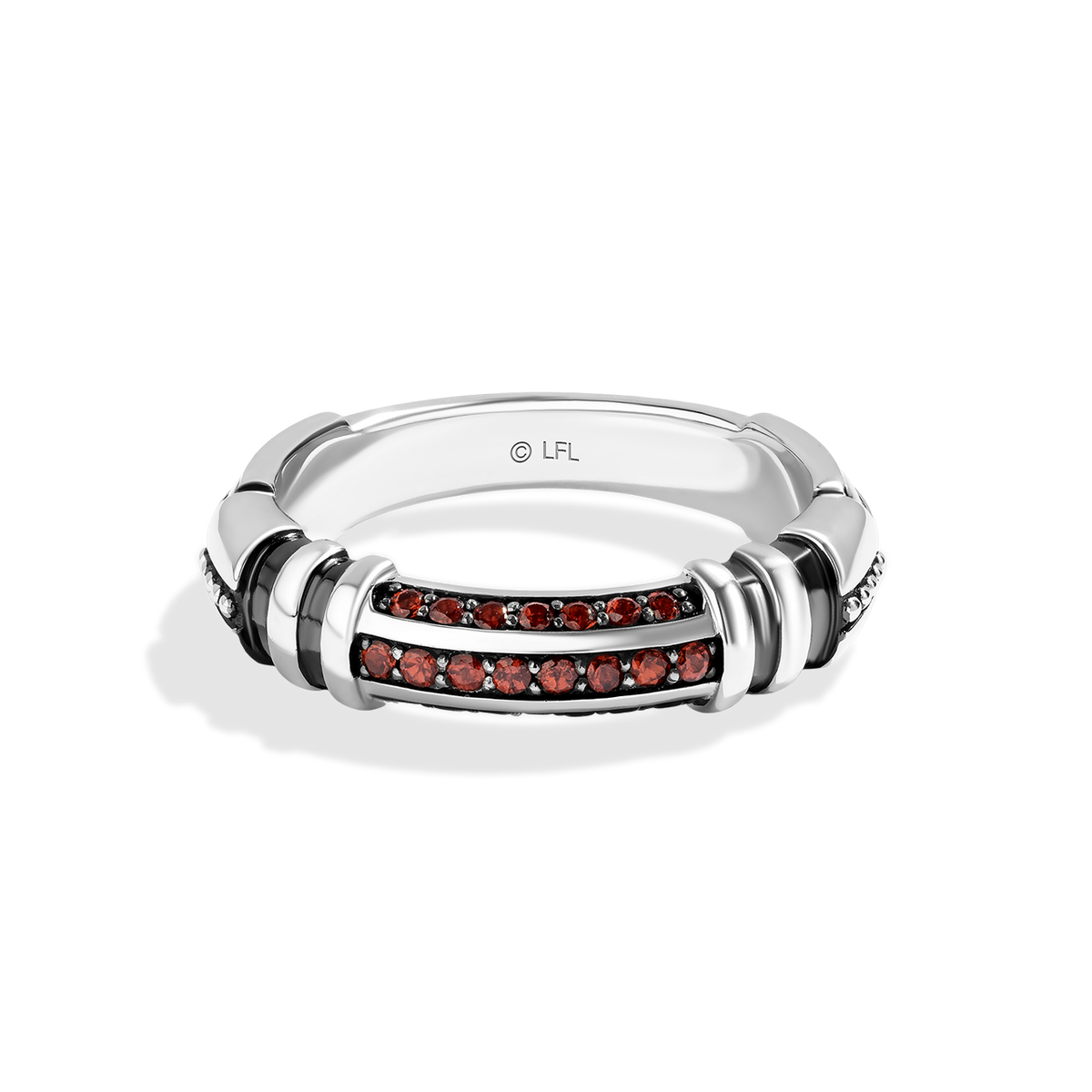 Star Wars™ Darth Vader Lightsaber Ring in Sterling Silver with Red ...