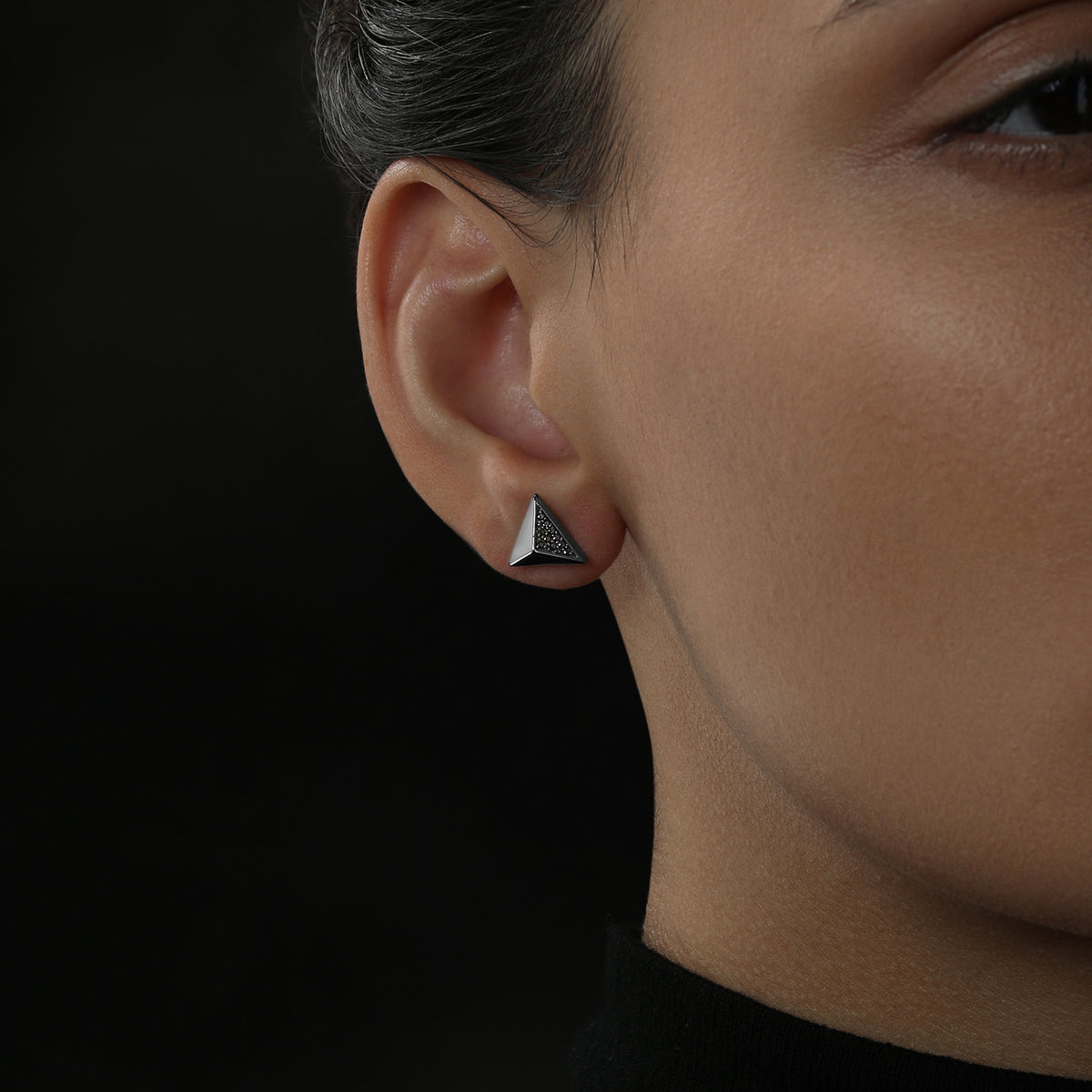 Star Wars™ Darth Vader™ Black Diamond Men's/Women's Earrings | Star ...